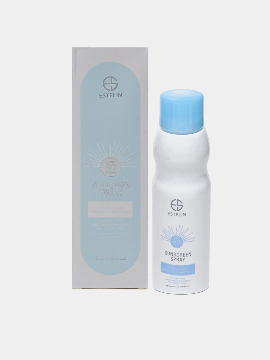 Солнцезащитный спрей Estelin SPF 50 PA+++, 180 мл купить по низким ...
