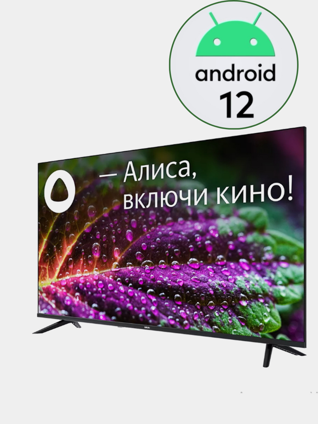 Телевизор Roison Smart LED HD TV RE 32", 43", 060 BL, android 12, с ...