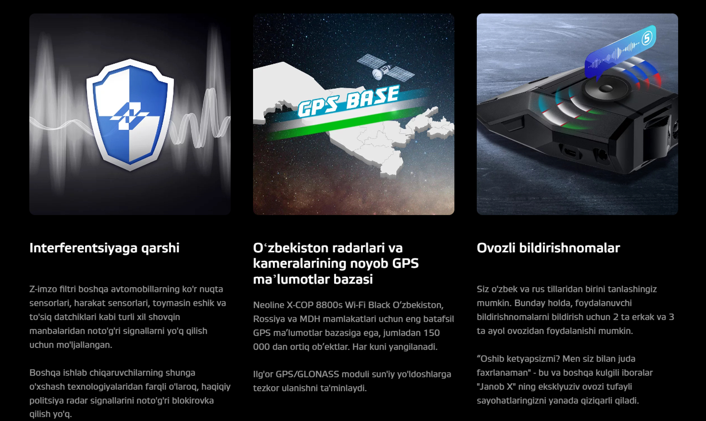 Radar detektori Neoline X-COP 8800s Wi-Fi Black + avtomobil ...