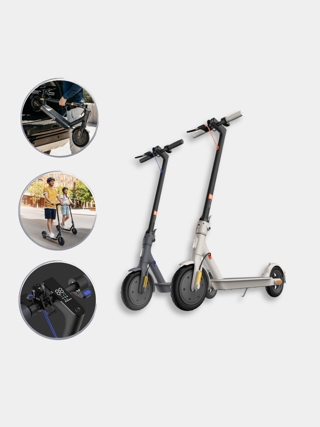 Elektr samokat Xiaomi Mi Electric Scooter 3, tezligi 25 km/soat, masofa ...