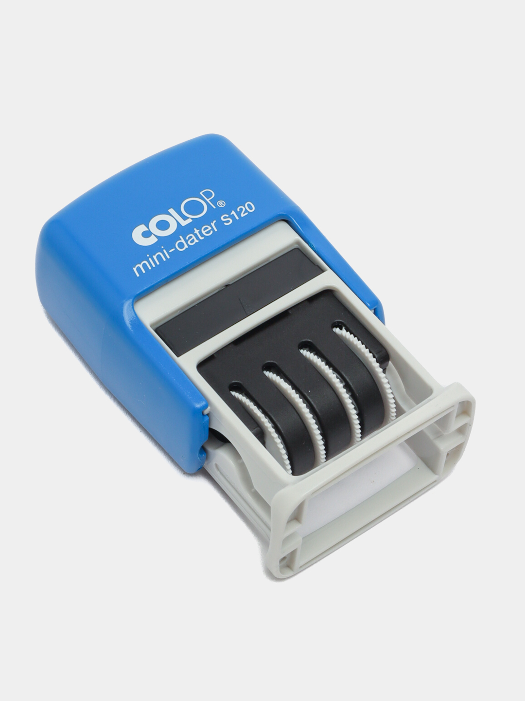 Печать COLOP mini, датер автоматический, штамп пластиковый, синий ...