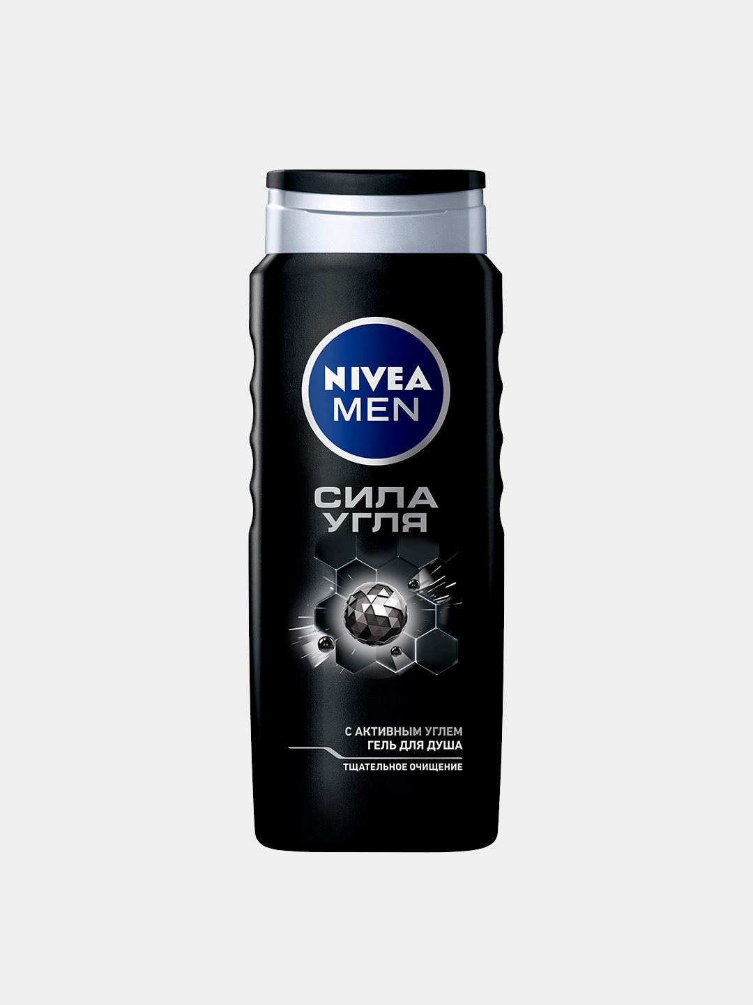 NIVEA MEN dush uchun gel, faol uglerodli ko'mir quvvati, 500 mlni arzon ...