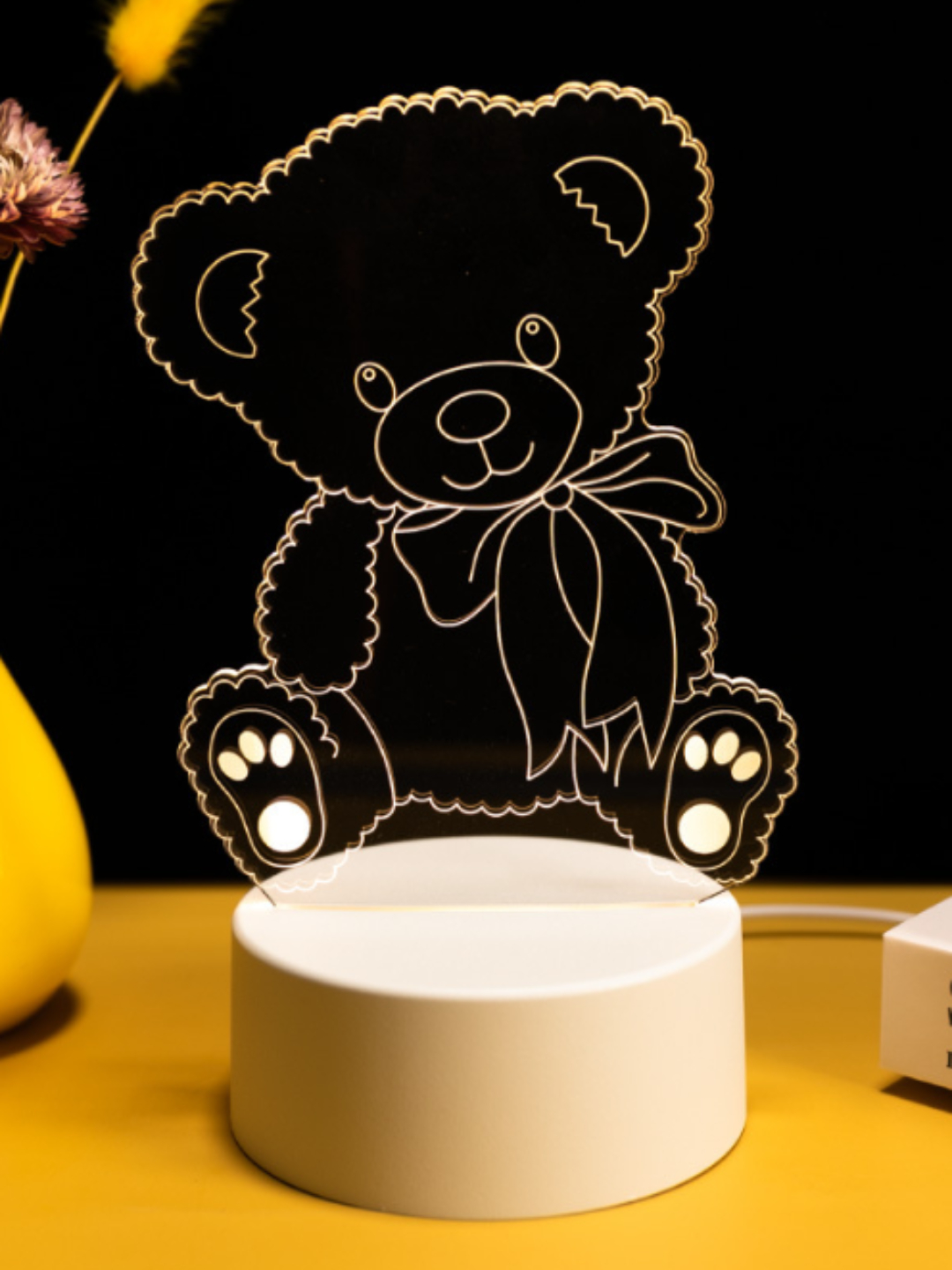 3D LED tungi chiroq, nochnikni arzon narxda sotib oling — Uzum (1000077)