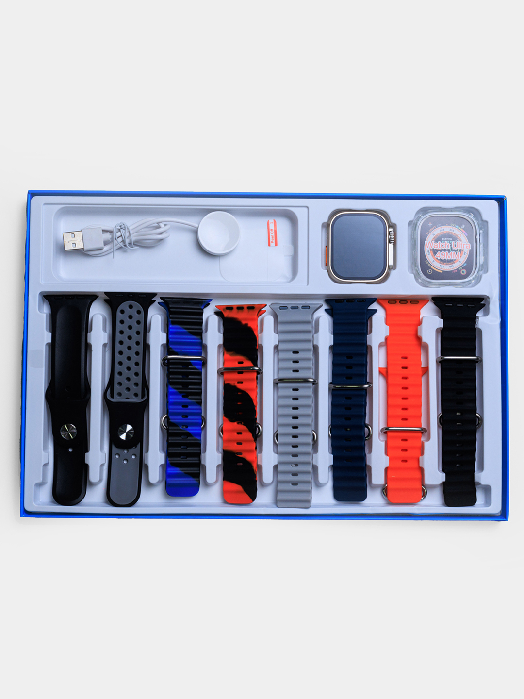 Умные смарт часы Smart Watch X8 Ultra беспроводная зарядка чехол и 8 ...