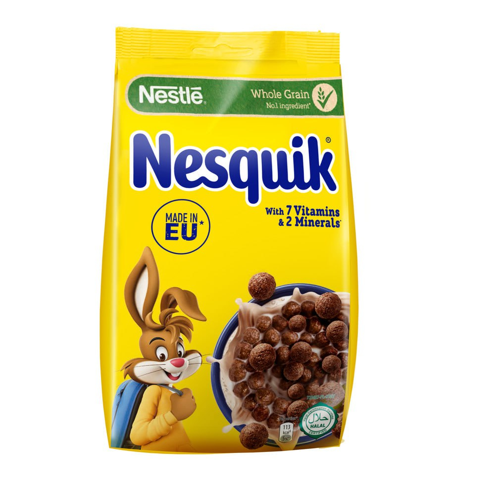 NESQUIK. Готовый шоколадный завтрак, обогащенный витаминами и ...