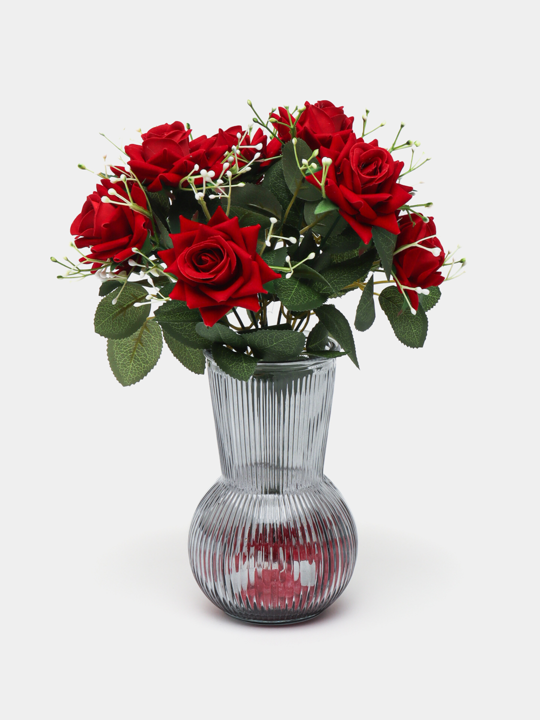 Искусственные цветы в горшках Н 289 высота 25 см ручная работа купить