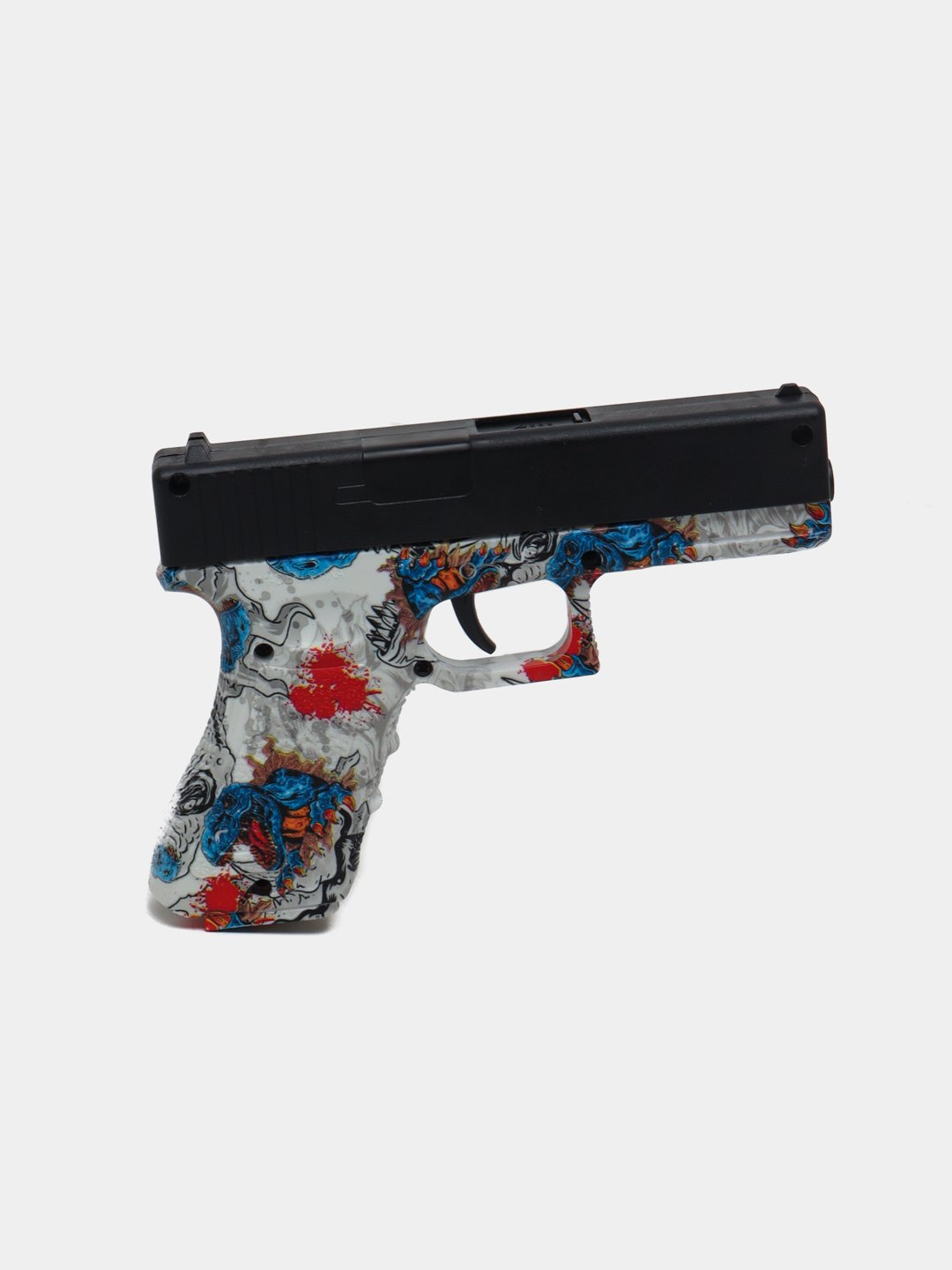 Pubg Pnevmatik Glock orbiz ABC plastic pistolet o'yinchoq, 500 orbizni ...