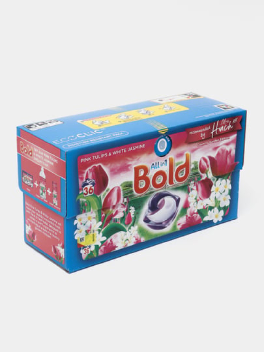 Капсулы для стирки Bold All in 1, розовые тюльпаны и белый жасмин, 36 ...