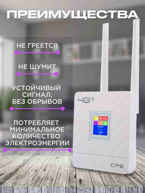 4G 5G CPE Wi-Fi роутер с сим-картой имеет сильный сигнал 2024 Версия ...