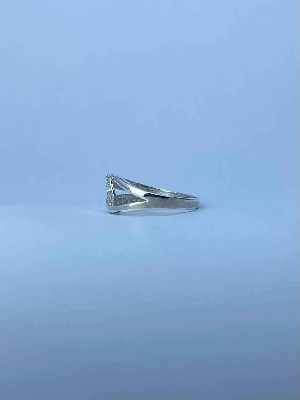 Kumush uzuk 925 proba, ayollar uchun uzuk, o'lchamlar 16,5-18,5ni arzon ...