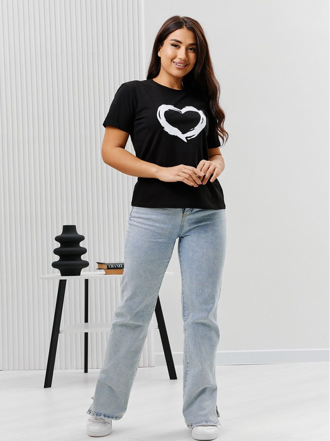 Ayollar futbolkasi, uy, sport, ko'cha uchun, 100% paxta, FAYZ-Mni arzon narxda sotib oling ...