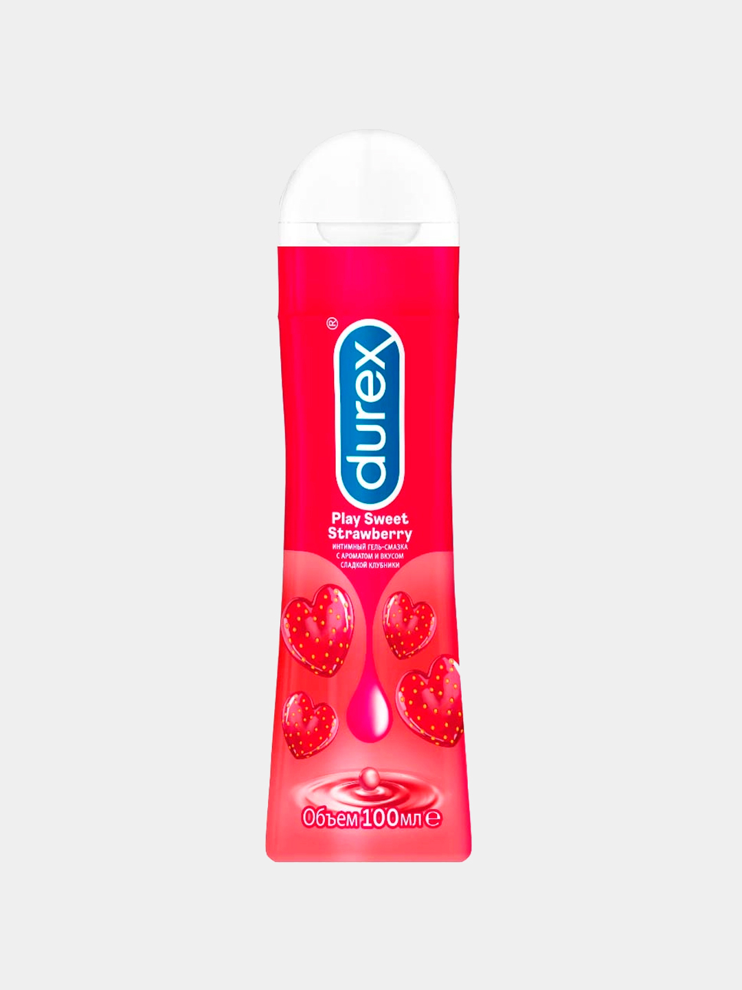Гель-смазка для интимного применения Durex Sweet Strawberry, 100 мл ...