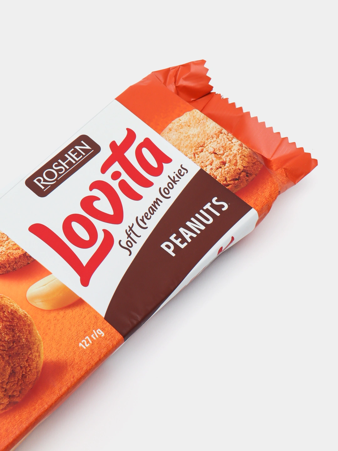 Yog'li pechenye Roshen Lovita Soft Cream Cookies Peanut yeryong'oq ...