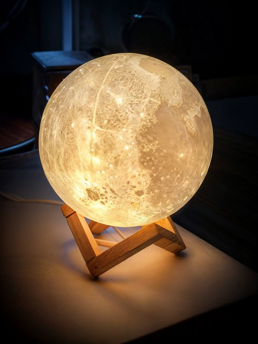 Chiroq-tungi yorug'lik oy, LED, mustaqil, sensorli, yoritishni arzon ...