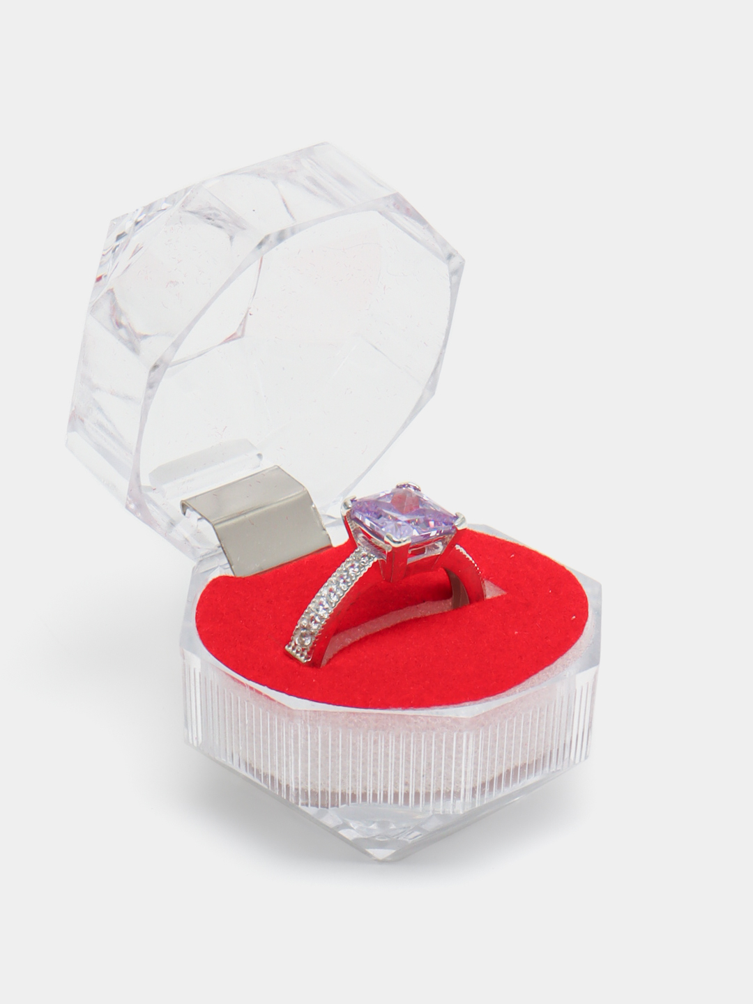 Kumush uzuk 925 proba, ayollar uchun uzuk, o'lchamlar 16,5-18,5ni arzon ...