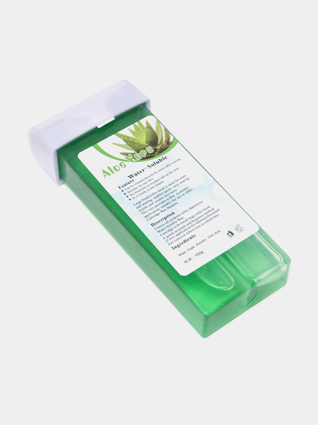 Depilatsiya uchun to'plam, depilyatsiya va epilyatsiya, kartijli mum, 6 tasi 1 da to'plamni ...