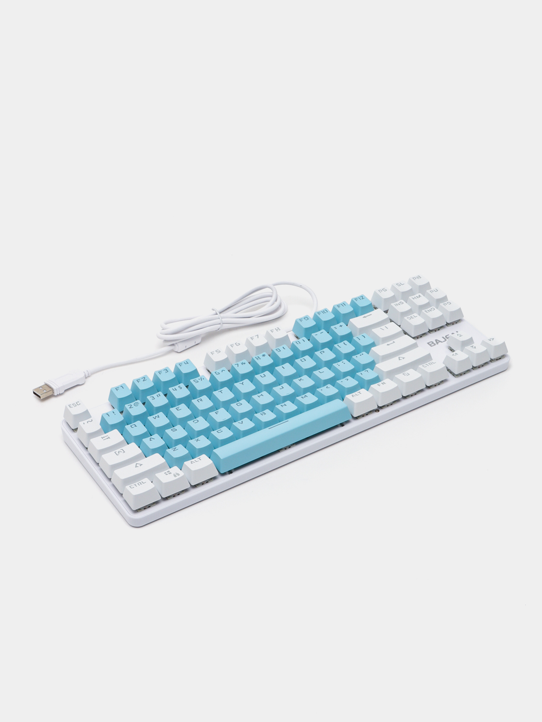 Игровая механическая клавиатура Zifriend, RGB подсветкой, с 98 клавиши ...