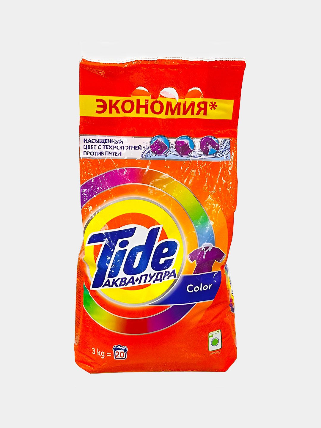 Стиральный порошок Tide Color, автомат, 3 кг купить по низким ценам в ...