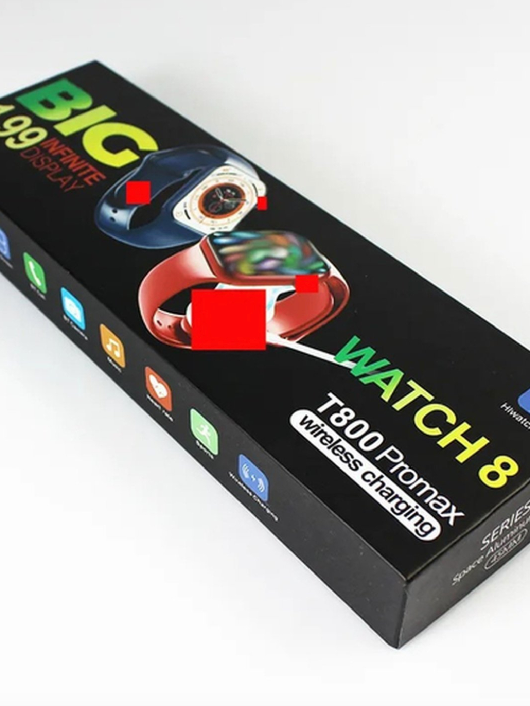 Умные часы Smart BIG T800 Pro Max, для iOS, Android, с беспроводной ...