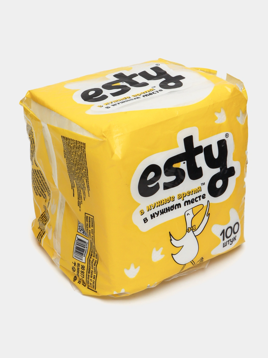 Бумажные полотенца Esty Z-сложения, 100 шт за 10800 сум со скидкой 17% ...