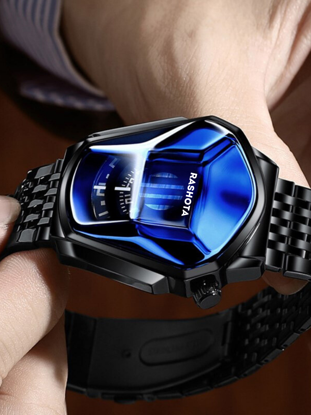 Мужские наручные часы Rashota, кварцевые, водонепроницаемые купить по ...