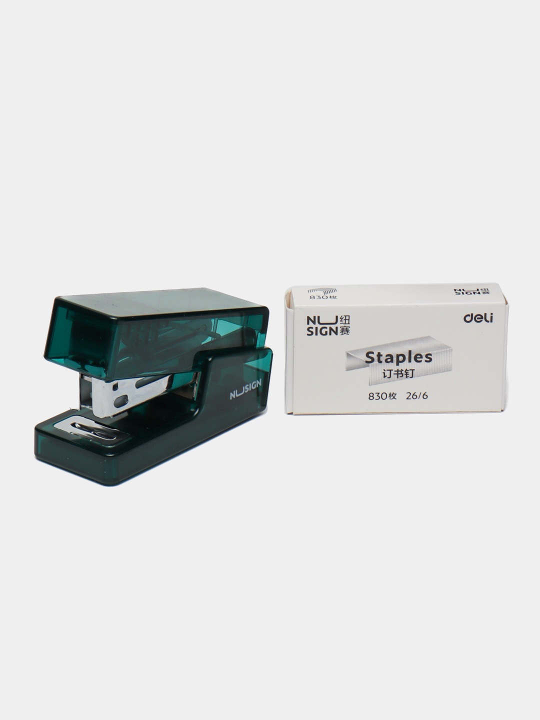 Mini-stepler, shaffof Nusing 24/6 26/6 Deli NS083F ni arzon narxda ...