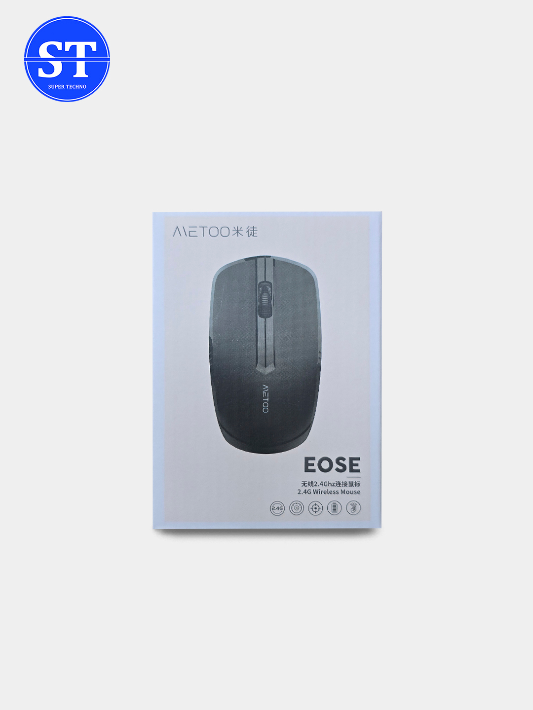 Беспроводная и бесшумная мышка Metoo E0SE 2,4G Wireless Mouse ...