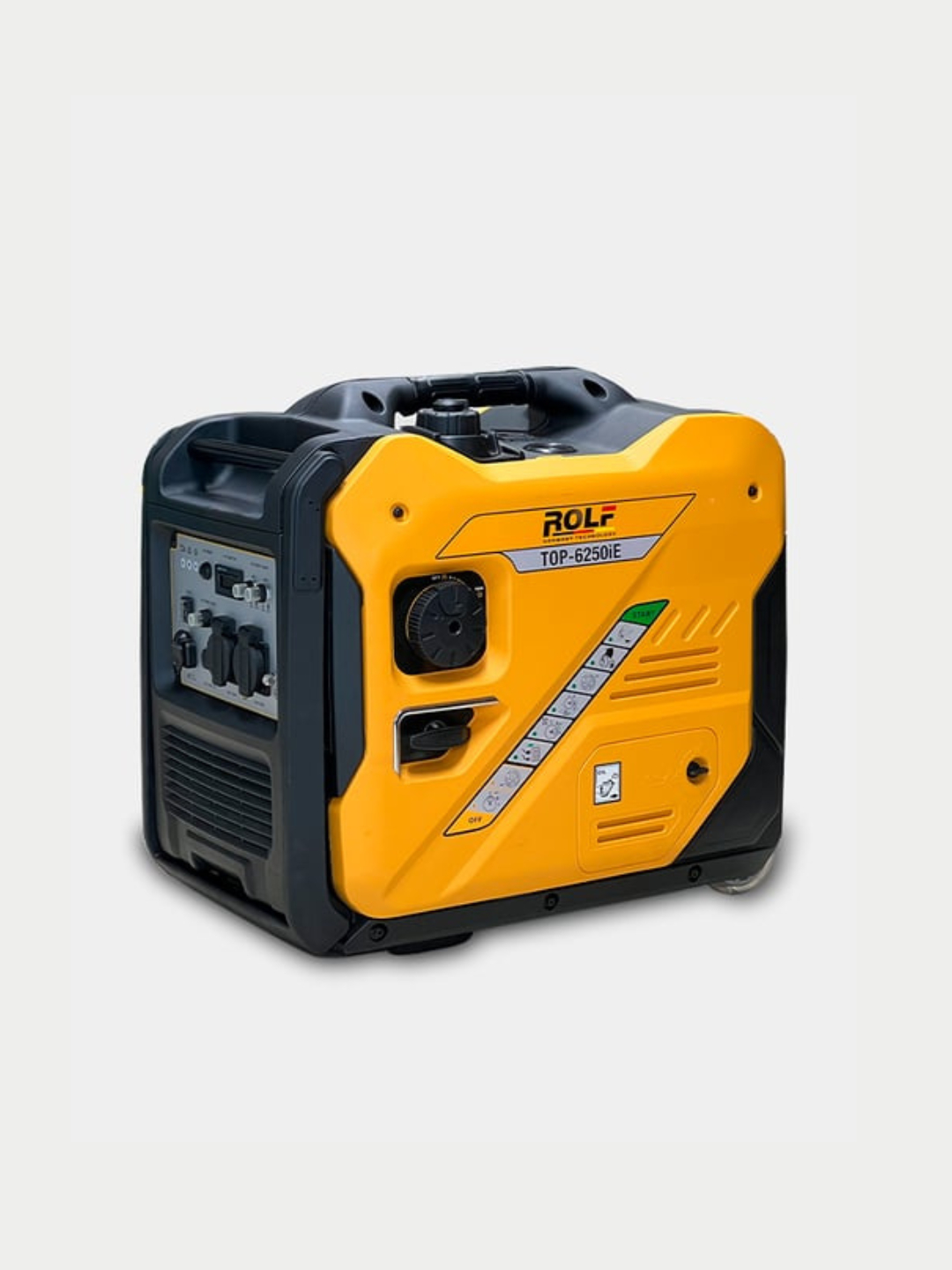 Бензиновый генератор ROLF TOP-6250IE 5.5 кВт бесшумный инвертор купить ...