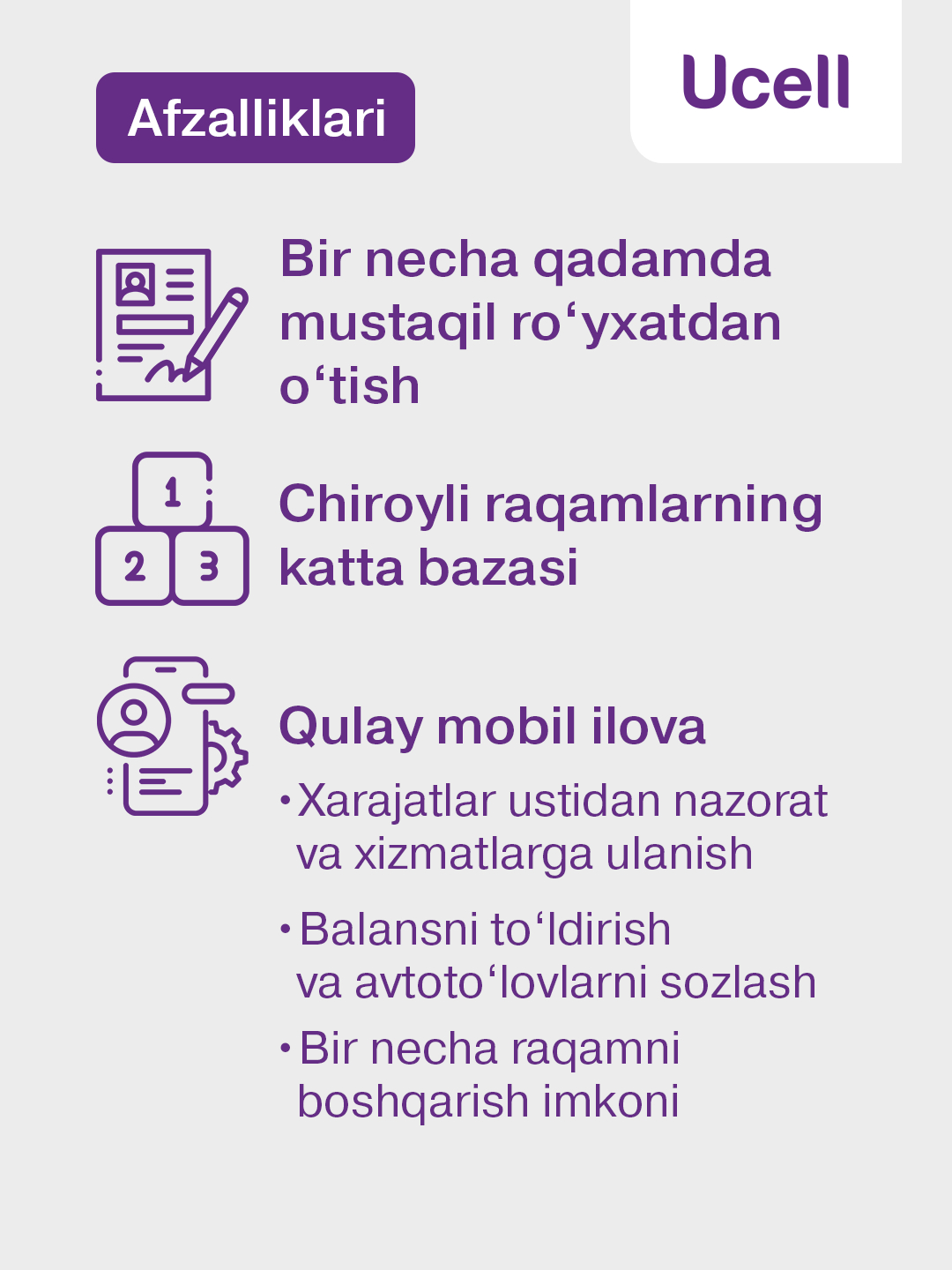 SIM-карта Ucell купить по низким ценам в интернет-магазине Uzum (1138035)