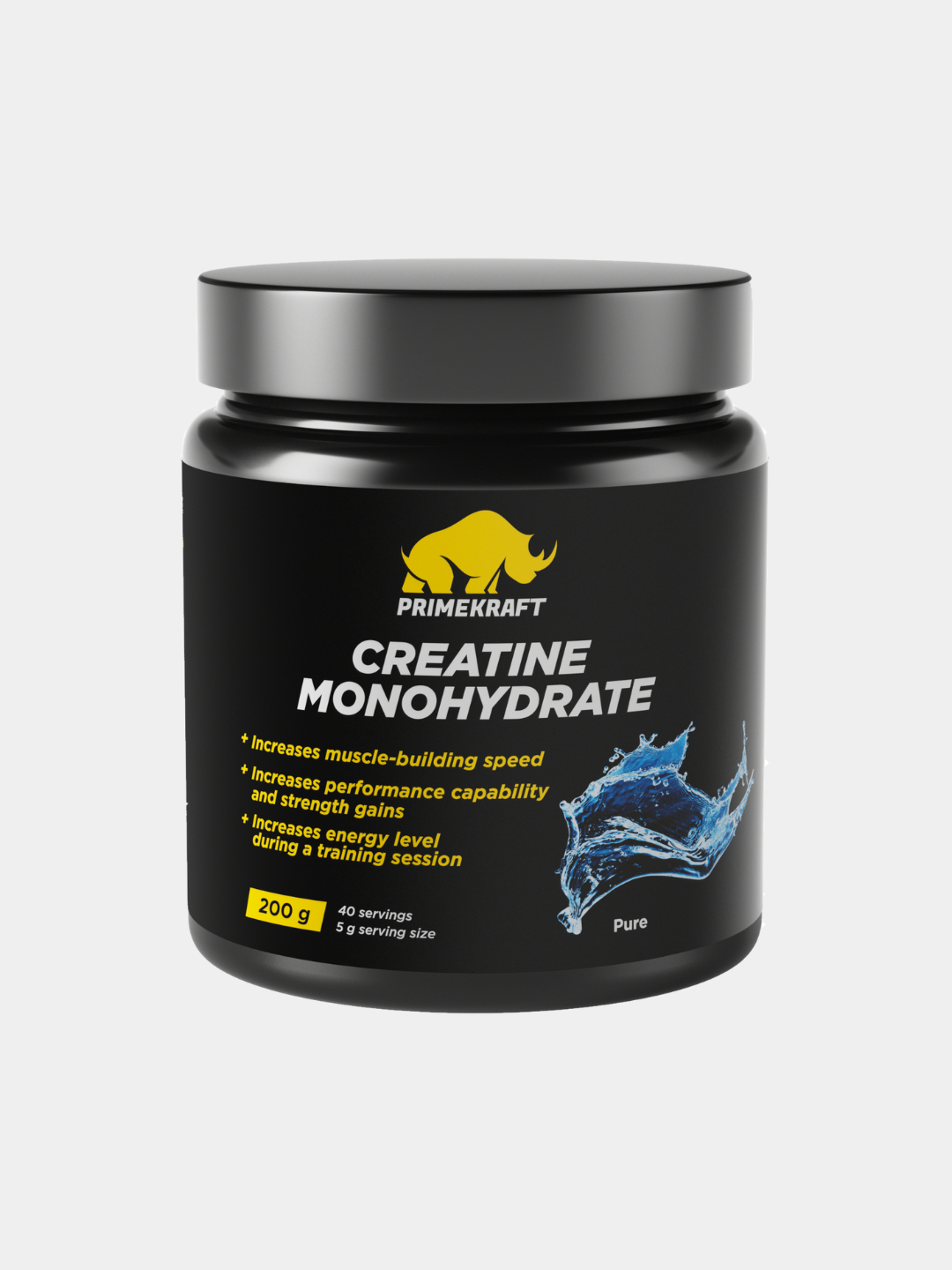 Креатин моногидрат Creatine Primekraft, 200 г, 40 порций купить по низким ценам в интернет ...