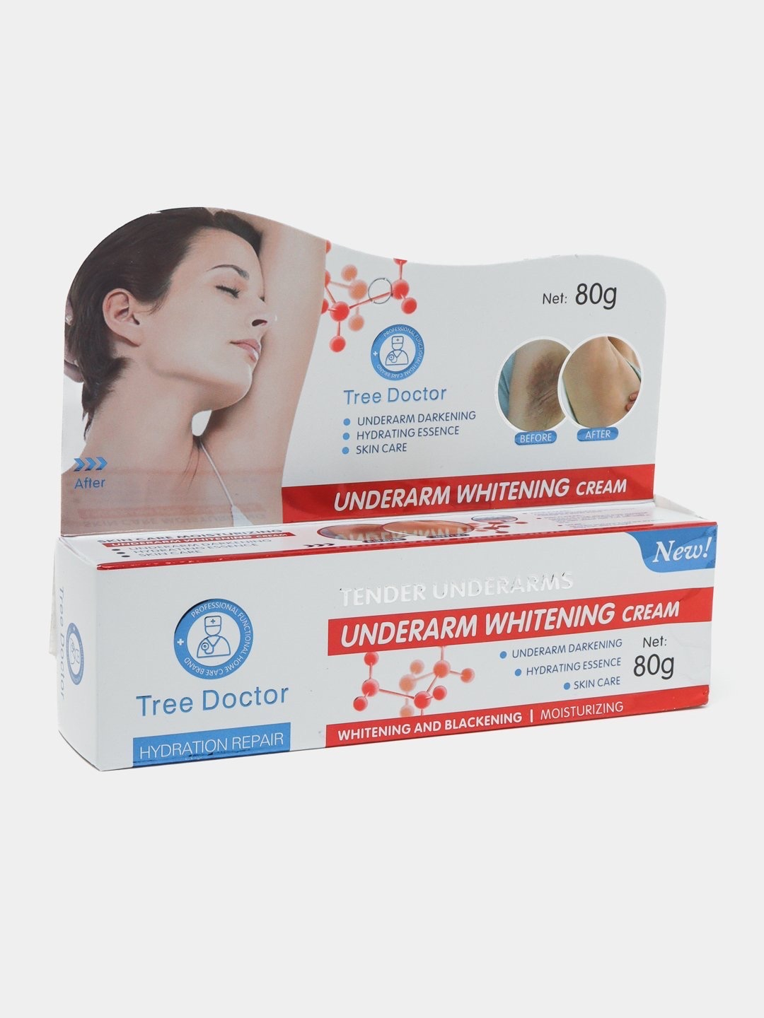 Отбеливающий крем для подмышек и интимных зон, Tree Doctor, 80 г купить ...