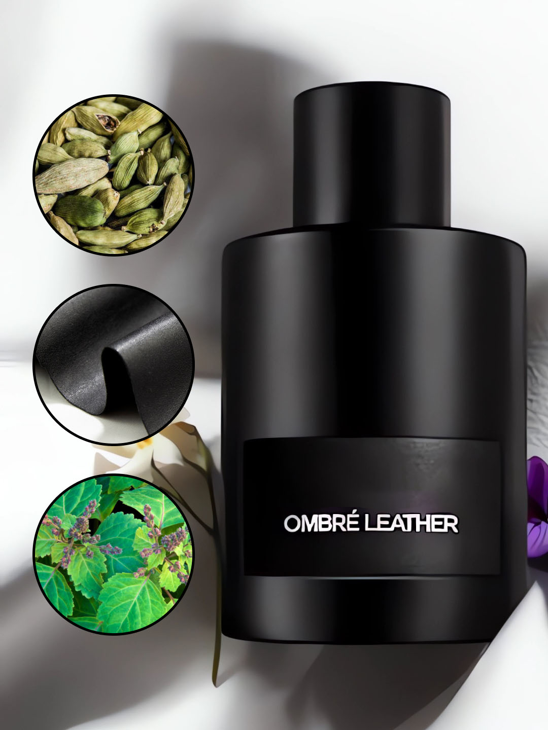 Туалетная парфюмерная вода для мужчин Ombre Leather, парфюм подарочный ...