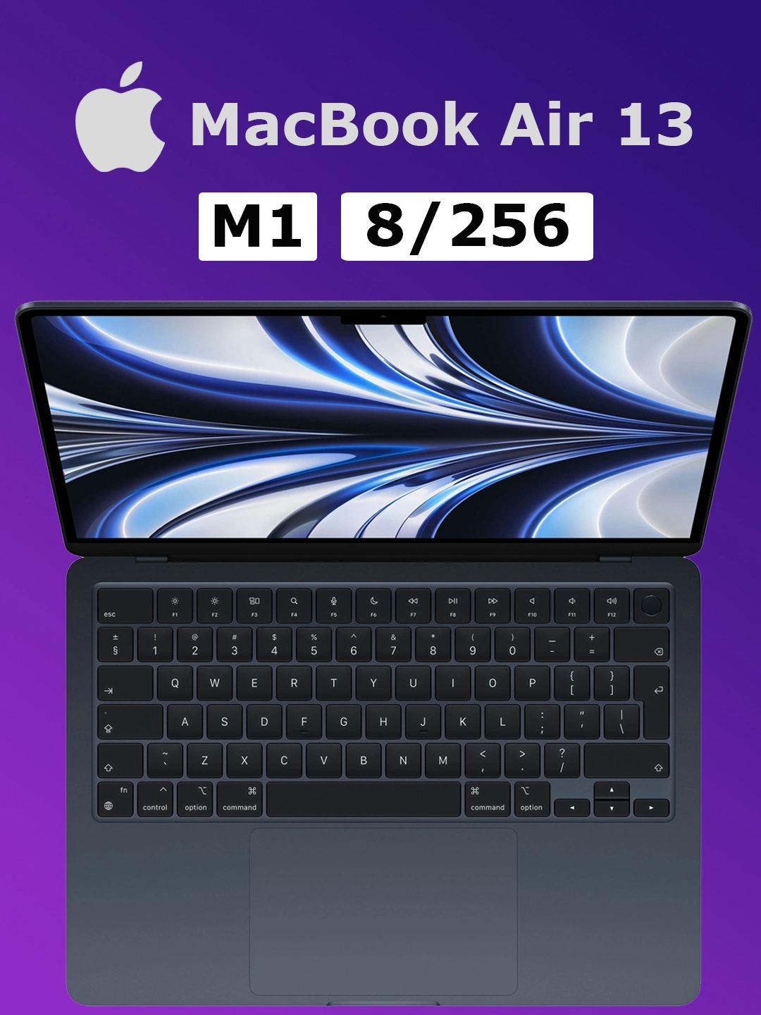 Ноутбук MacBook Air 13 M1, M2, M3, 8ГБ/256ГБ, 16ГБ/256ГБ за 23190000 ...