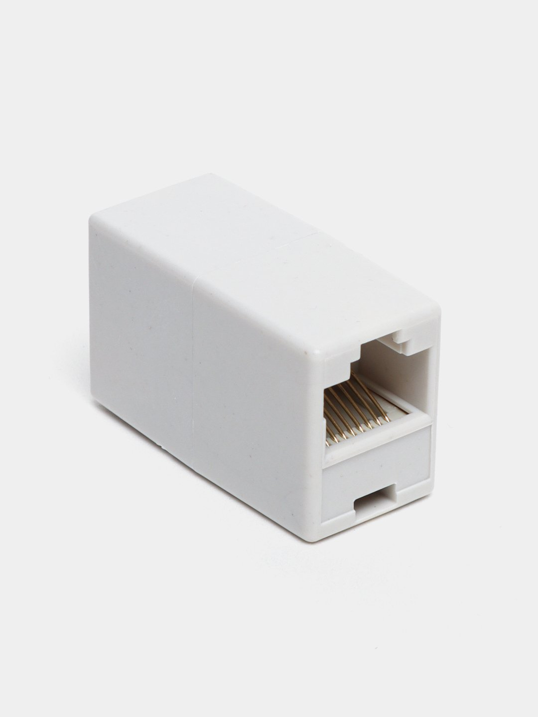 LAN o'tish adapteri RJ45*RJ45, tarmoq va Internet kabelini ulash oqni ...