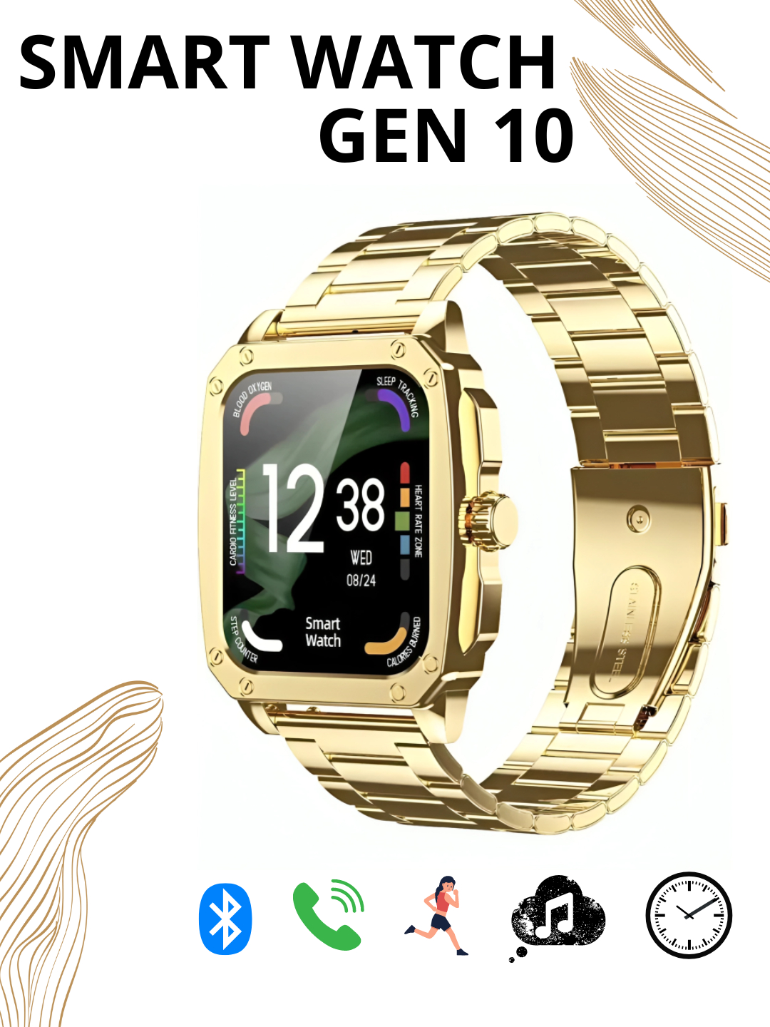 Aqlli soatlar Smart Watch 8, Android va iOS uchun, 45 mmni arzon narxda ...