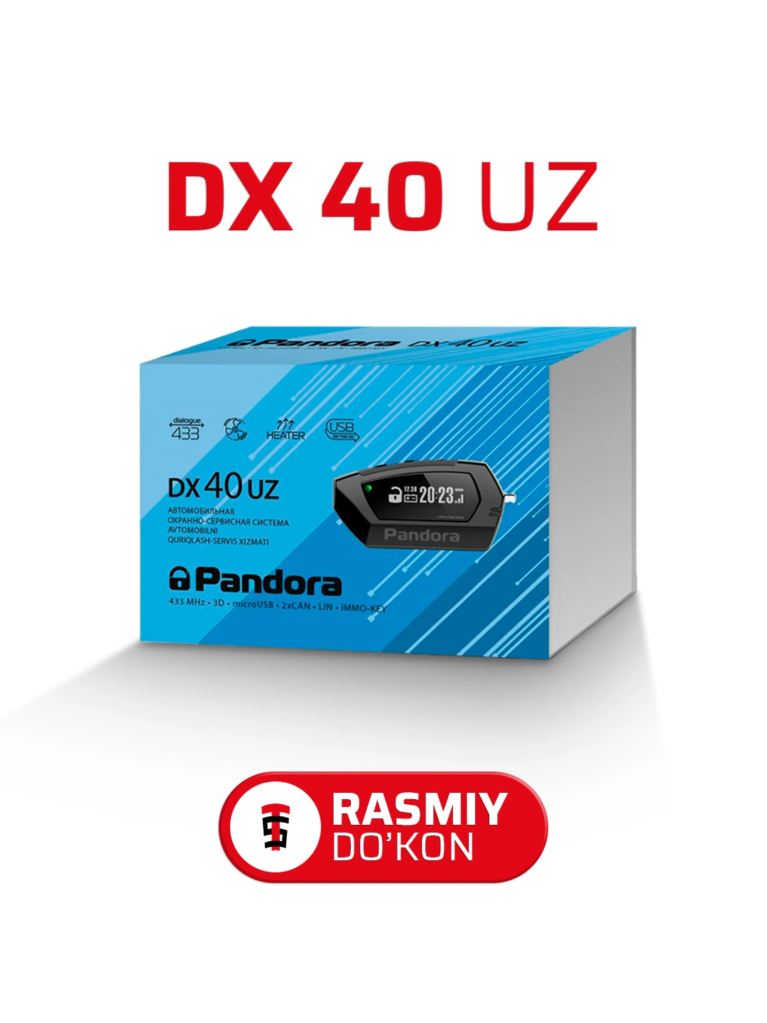 Автосигнализация Pandora DX 40 UZ купить по низким ценам в интернет ...