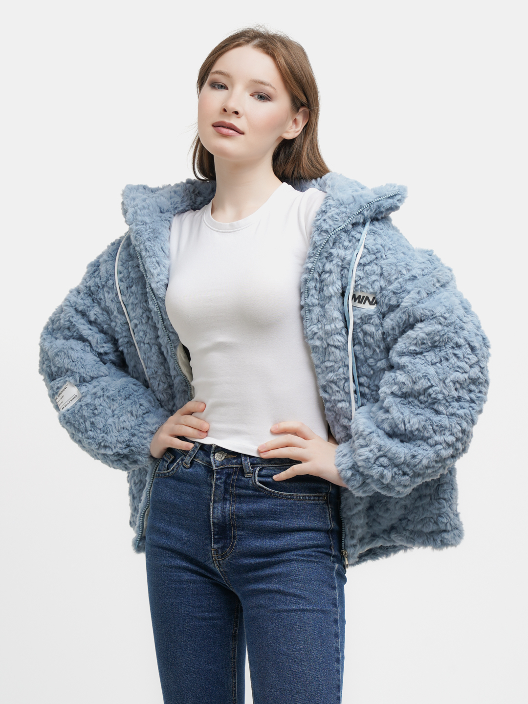 Куртка плюшевая купить по низким ценам в интернет-магазине Uzum (1176515)