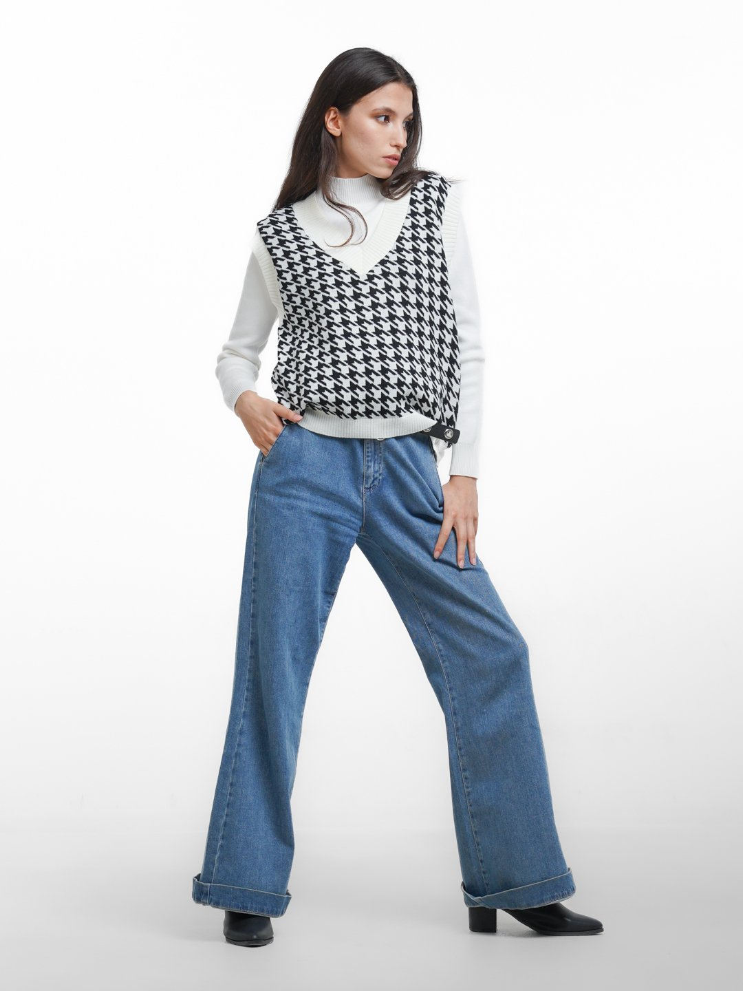 Жилет для женщин и девочек Didov Triko, для дома, работы, офиса купить ...