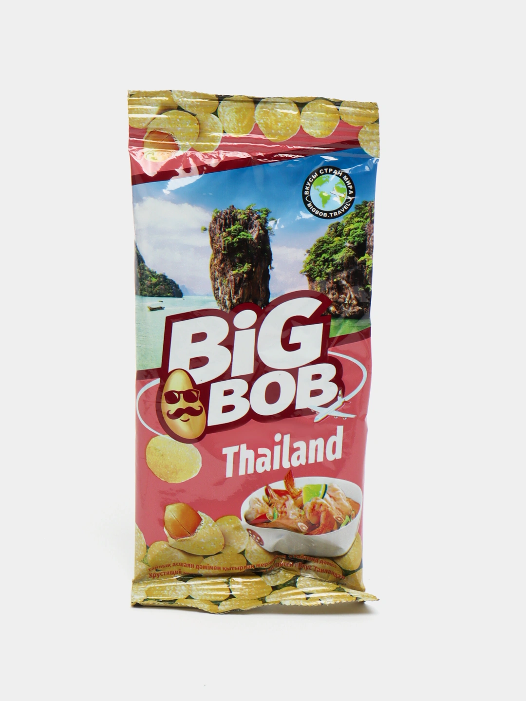 Qobiqdagi yeryong‘oq BIG BOB "Tailand ta’mi," tay qisqichbaqasi, 50 g ...