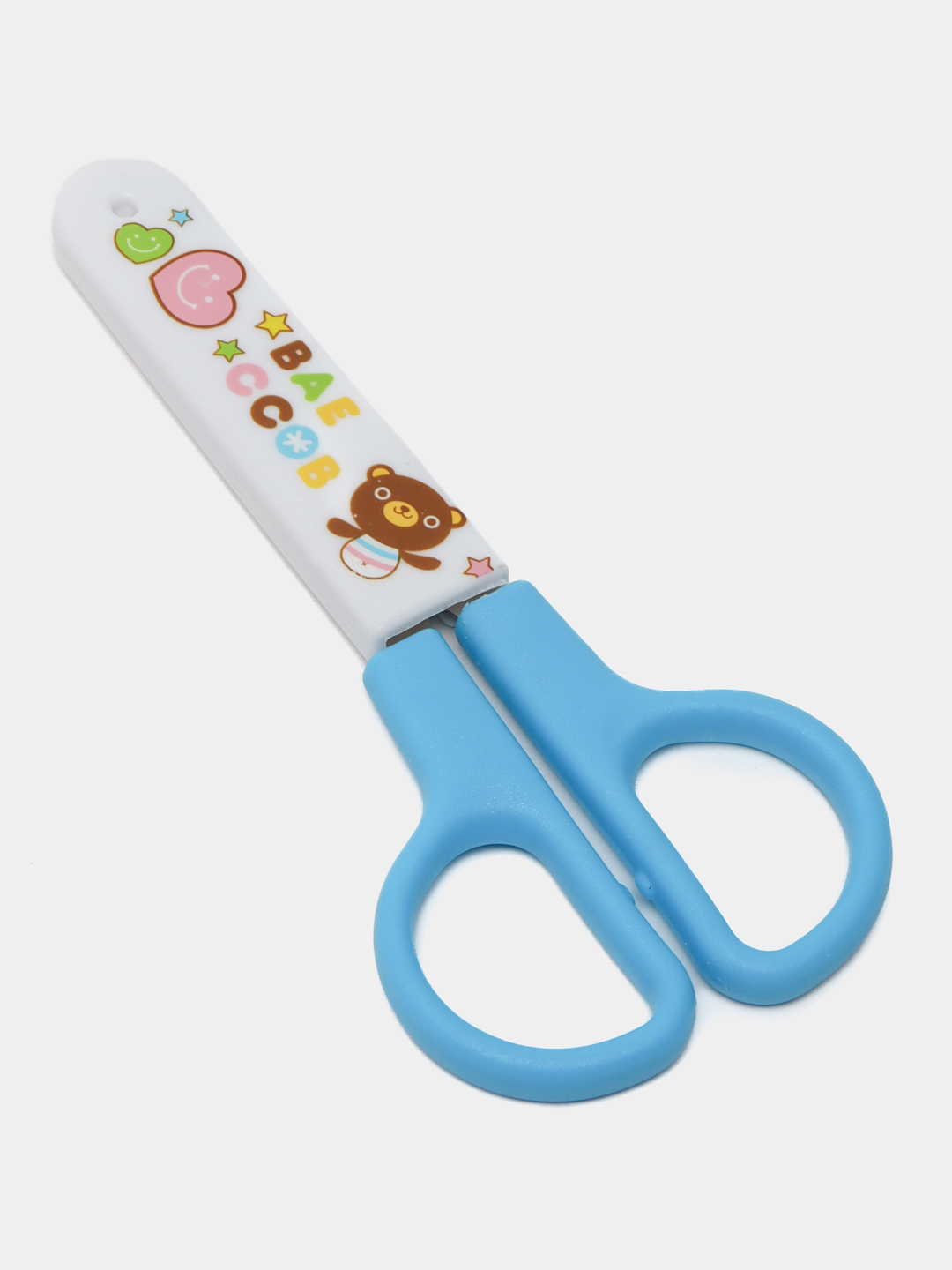 Maktab uchun qaychi, qopqog'i bilan, qalam barmoqlarga bosilmaydi 9000 ...