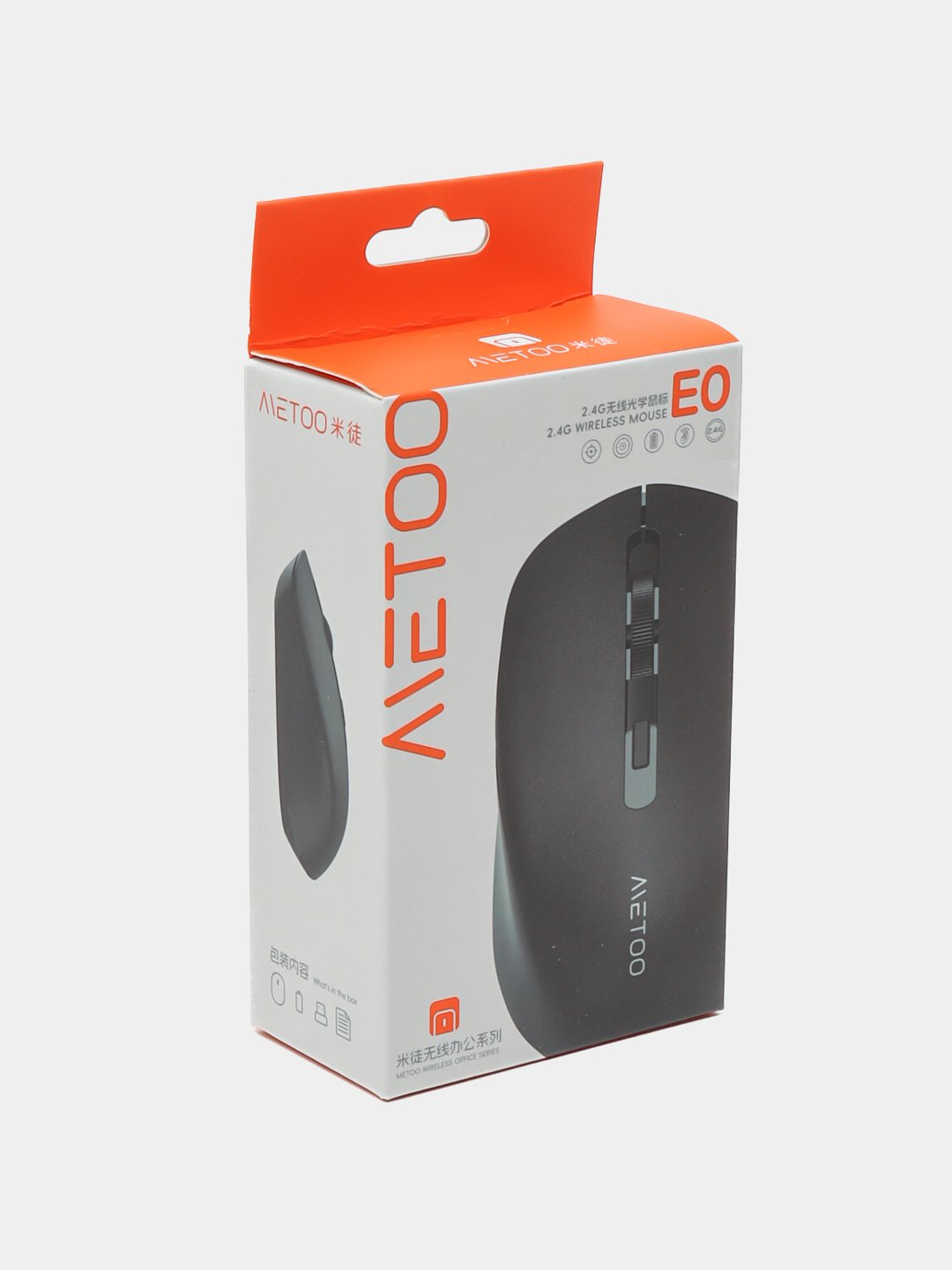 Беспроводная и бесшумная мышь Metoo E0 2,4G и Bluetooth мышка за 49000 ...