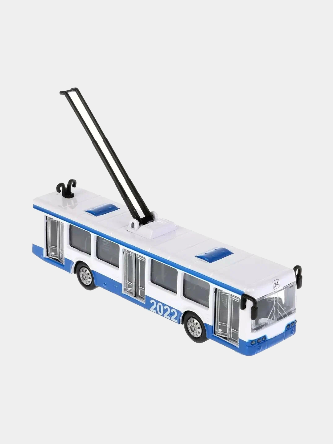 Тroleybus "texnopark" metal. inert. 16,5 cm, ochiq. rossida eshiklar ...