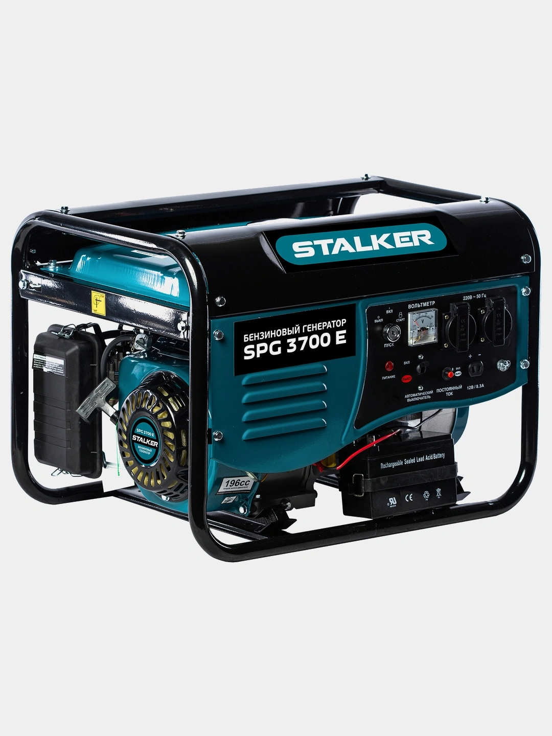 Бензиновый генератор STALKER SPG-3700E, 2.5 кВт, 220 В купить по низким ...