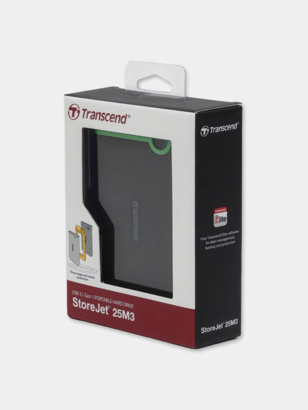 Tashqi qattiq disk Portable hard drive Transcend Store Jet 25M3 1TB ...