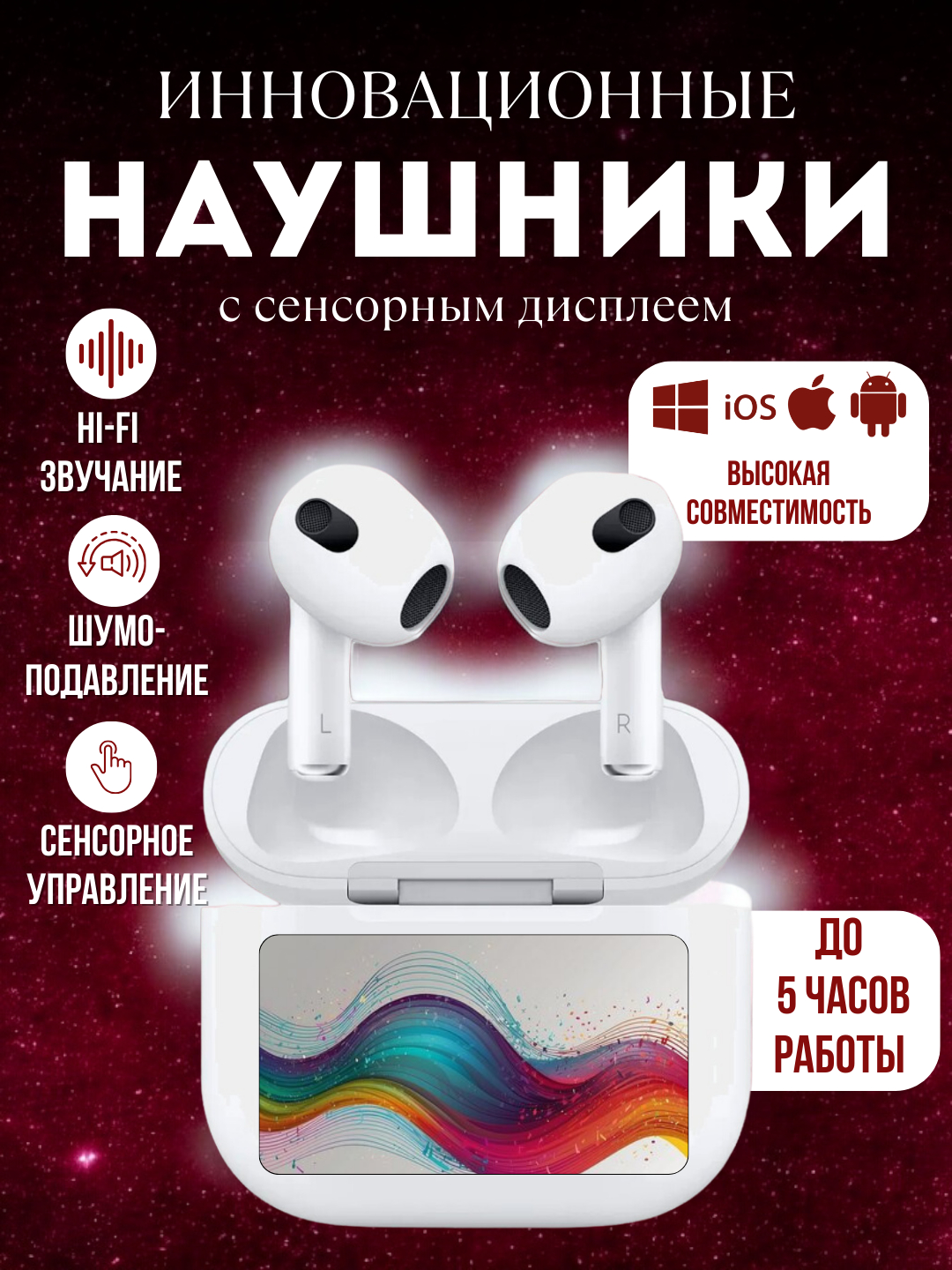 Беспроводные наушники Pods pro купить по низким ценам в интернет ...