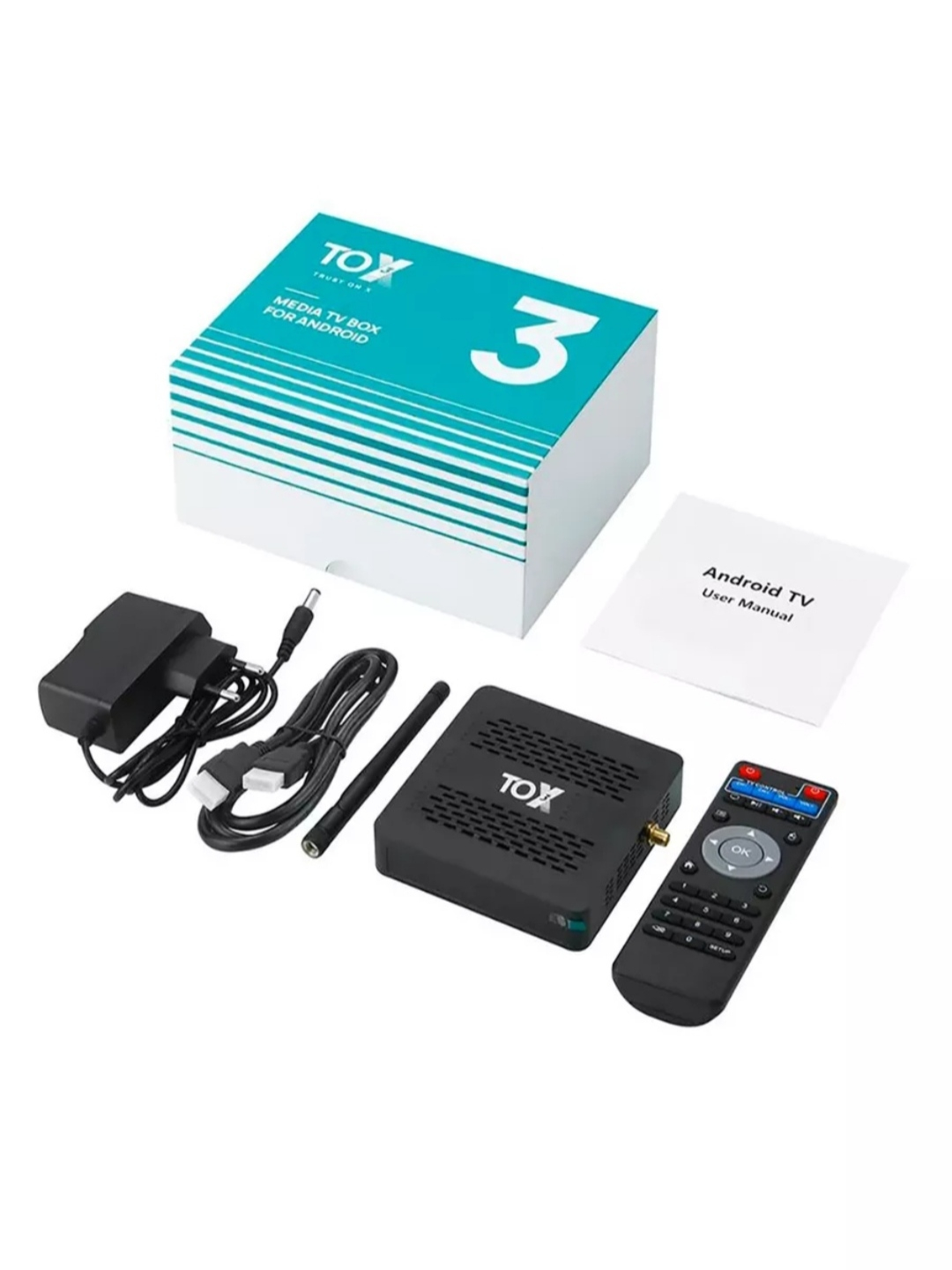 ТВ-приставка Smart TV Box Android TOX 3, 2-reviziya (Ugoos) купить по ...