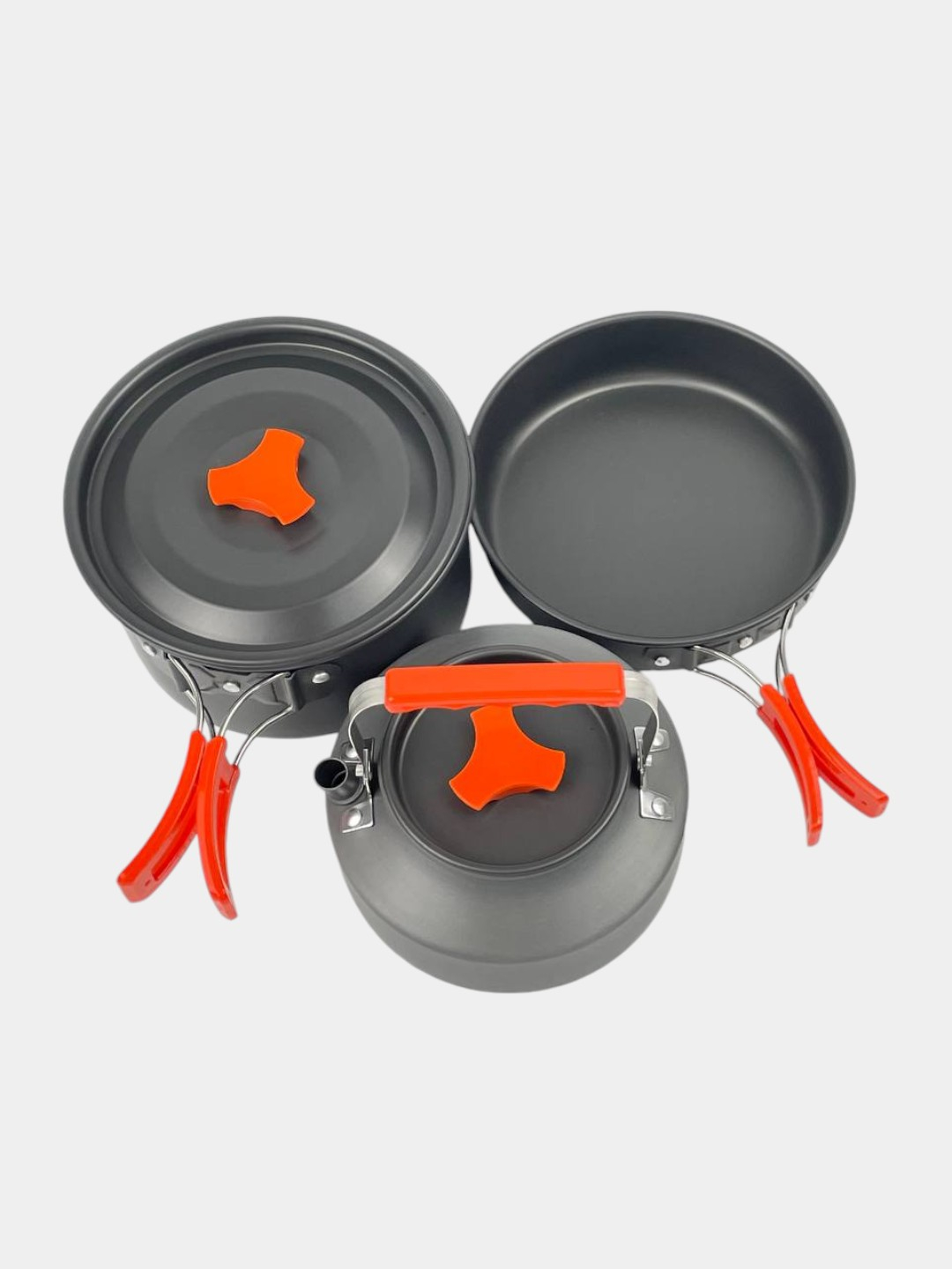 Choynak, qozon, Pan, tashqi makon, barbekyu, lager, piknik uchun idishlar to'plamini arzon ...