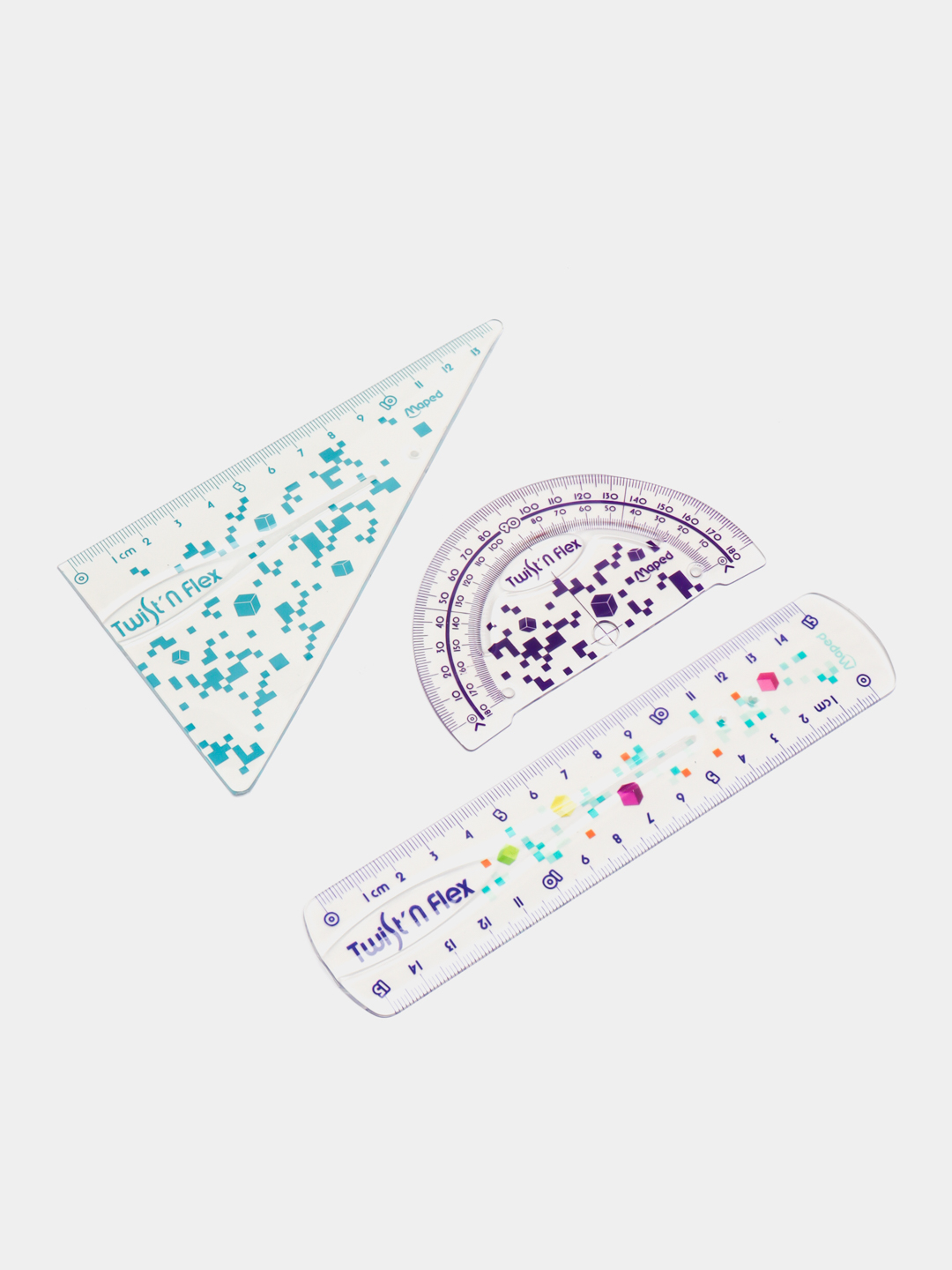 Chizg‘ichlar to‘plami DRAFTING SET PIXEL PARTY TWISTNFLEX BAG Maped ...