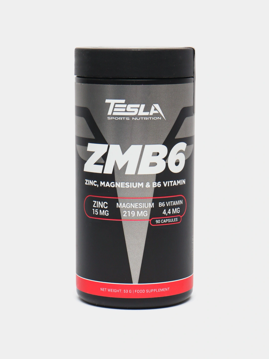 Цинк, магнезиум, B6, ZMB6 от Tesla Sport Nutrition, 90 капсул купить по ...