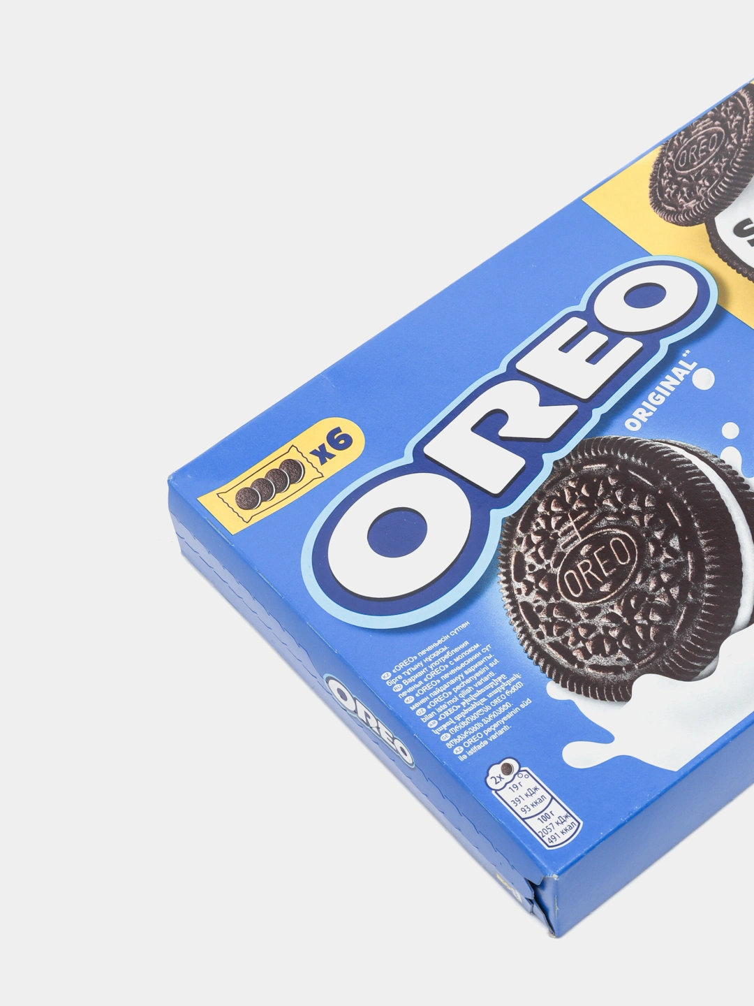 Печенье Oreo, с какао и начинкой с ванильным вкусом, 12 шт по 228 г ...
